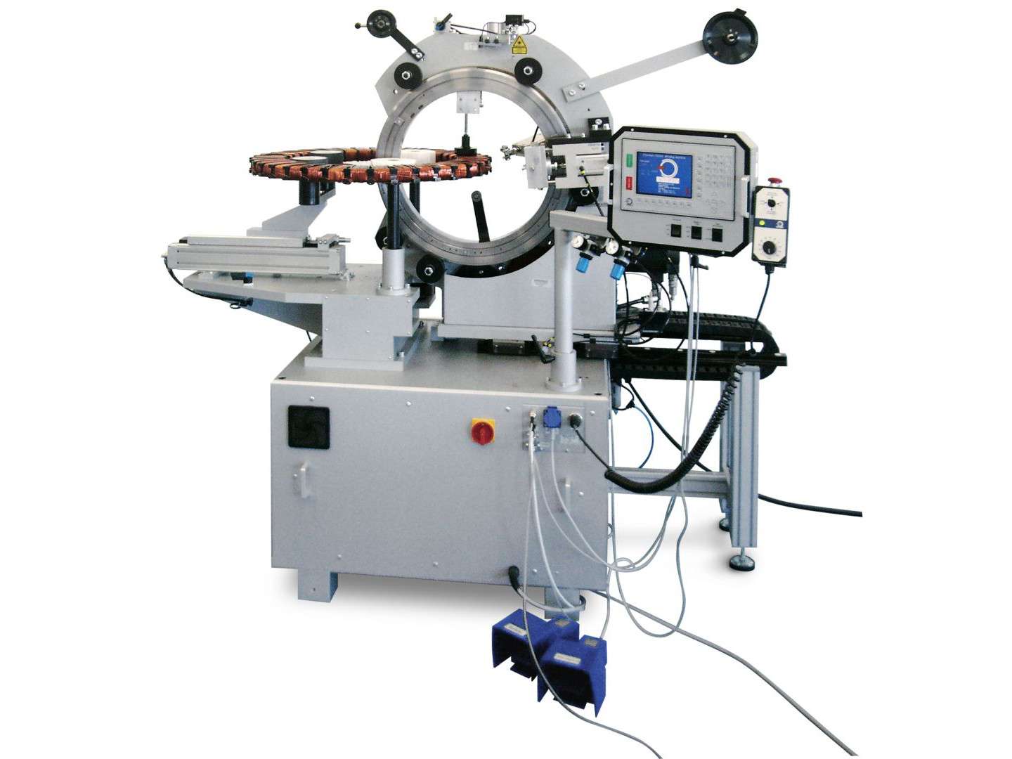 Extra heavy stator winding machine | RUFF GmbH