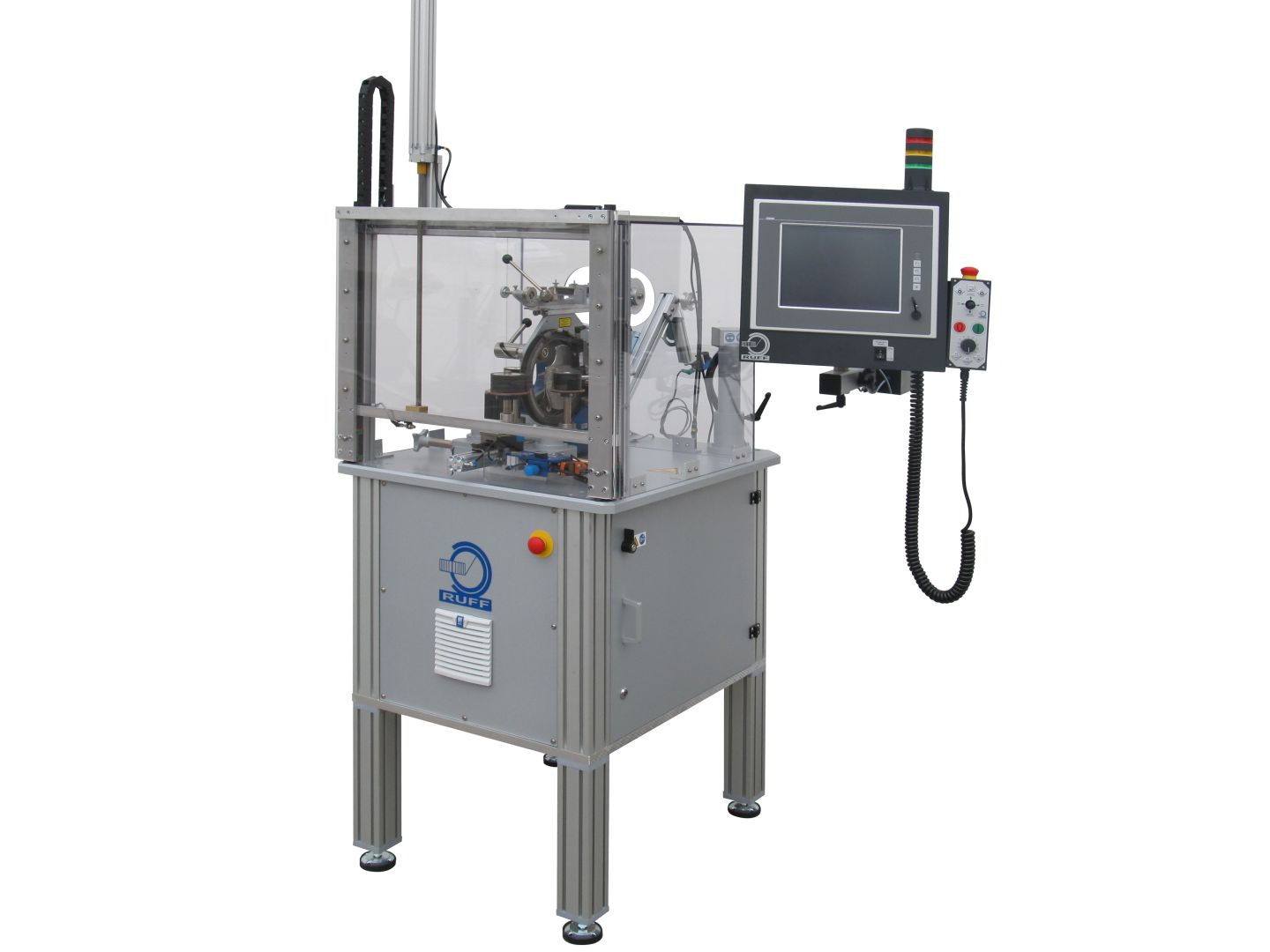 Automated toroidal winding machine | RUFF GmbH