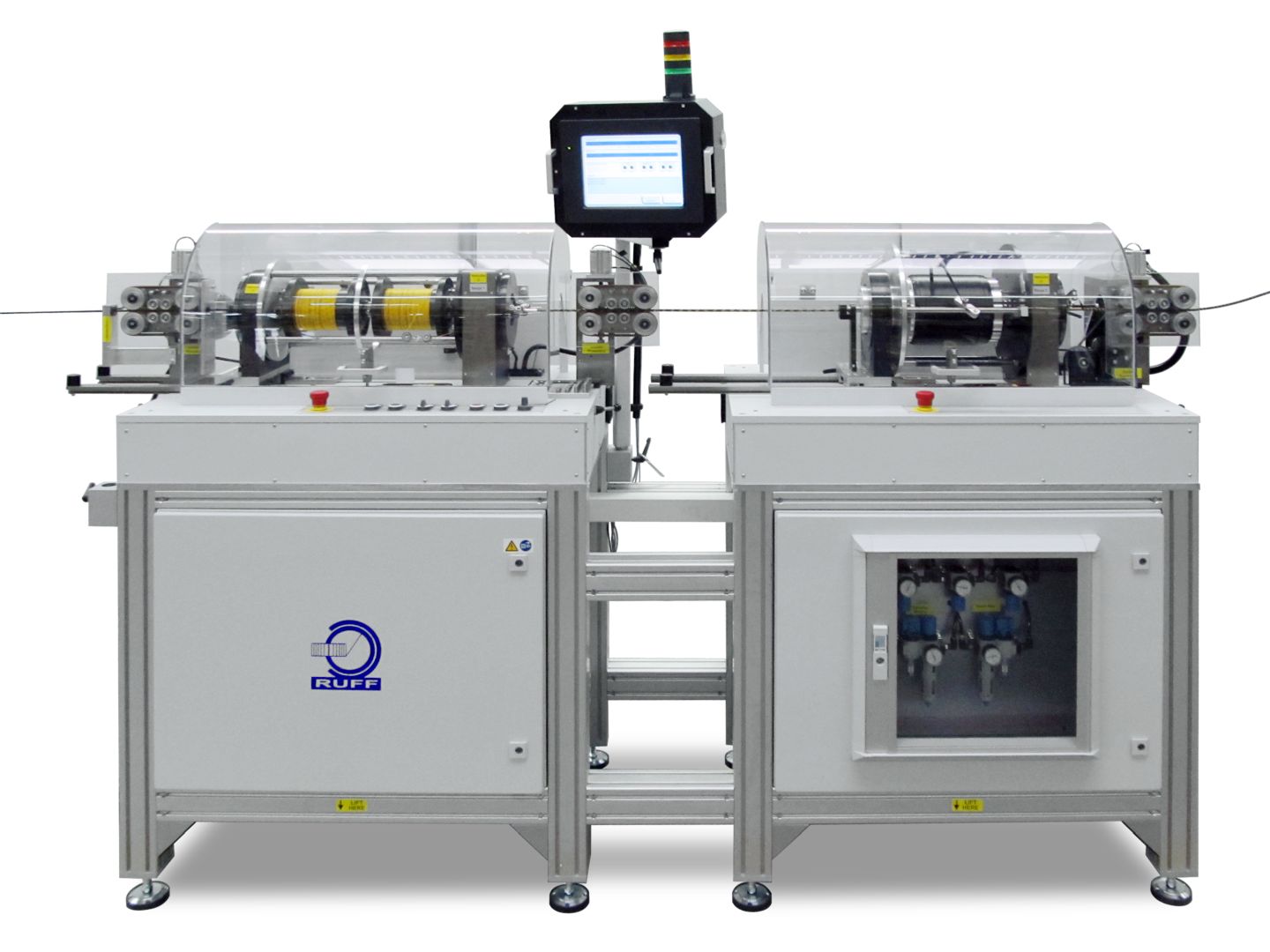 KWM with two winding heads | RUFF GmbH